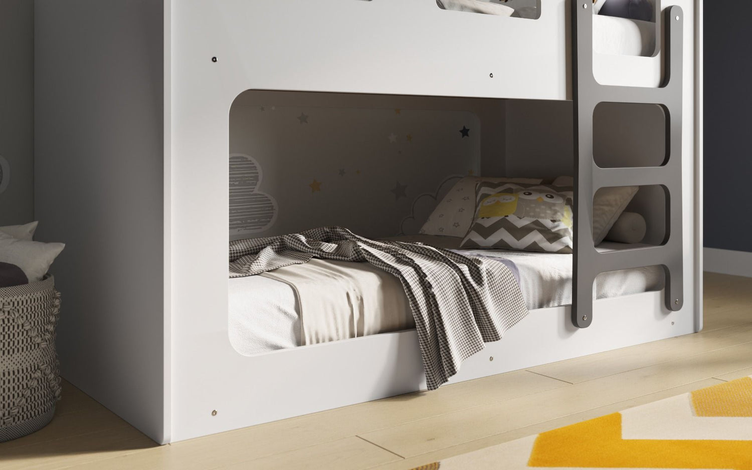 Astronaut Pod Kids Bunk Bed In White – Dreamonbeds